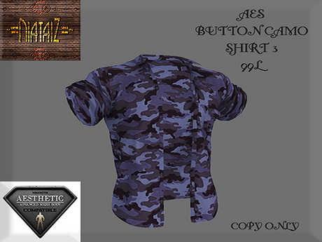 Second Life Marketplace - AES Unbutton CAMO 3