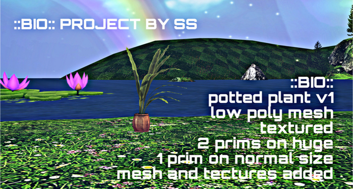 Second Life Marketplace - ::BIO:: POTED PLANT V1