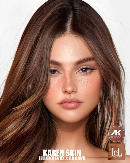 Second Life Marketplace - TRADITIONAL - KAREN VELOUR SKIN DUNE [LELUTKA ...