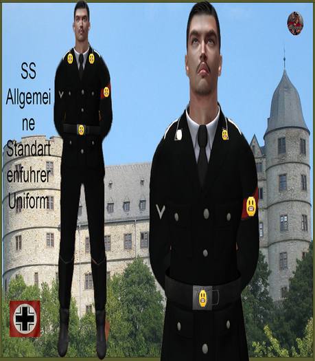 Second Life Marketplace - WW2 SS SD UNTERSTURMFUHRER UNIFORM GIFT