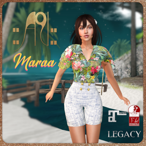 Second Life Marketplace - ::AU:: Maraa Shorts Outfit