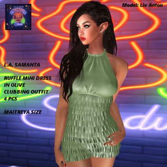 Second Life Marketplace - L.A. *** PROMO PRICE *** SAMANTA RUFFLE MINI ...