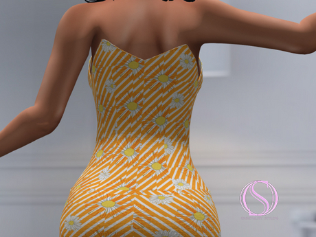 Second Life Marketplace - Lady daisy- Formal long dress