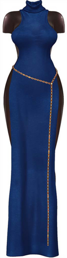 Second Life Marketplace - Kaithleen's Kackie Dress - Navy
