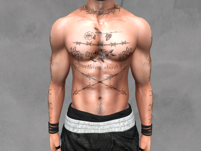 Second Life Marketplace - MANTALA WIRE MESH Tattoo