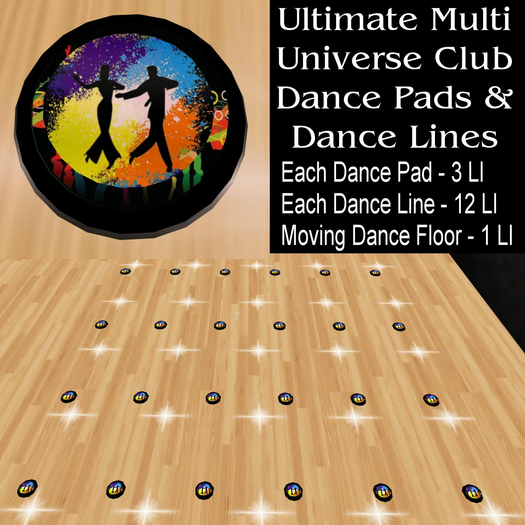 Second Life Marketplace - Ultimate Multi Universe Club Dance Pads