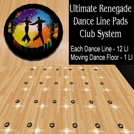 Second Life Marketplace - Ultimate Renegade Dance Pad Club System