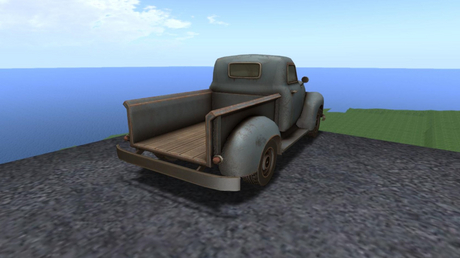 Second Life Marketplace - Old pick Up Rusty (40/50s)