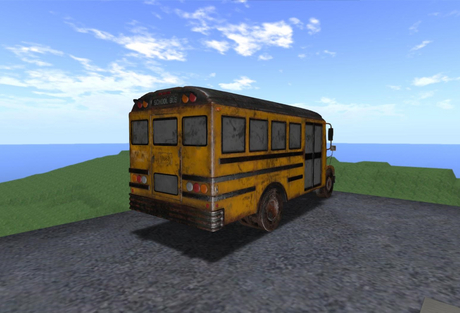 Second Life Marketplace - Old Rusty Bus