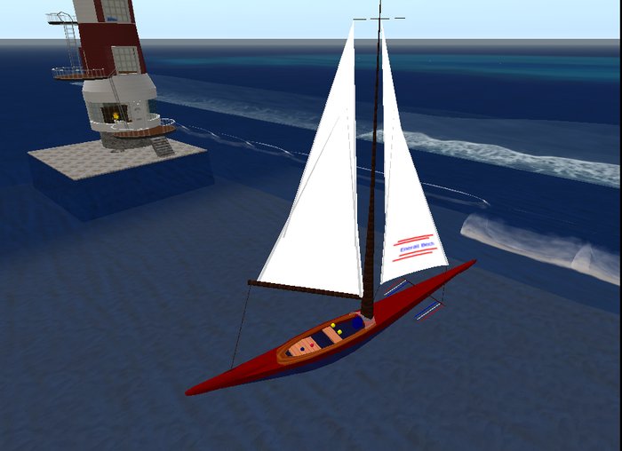 Second Life Marketplace - Sail Boat