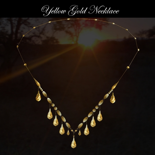 Second Life Marketplace - Yellow Gold Necklace