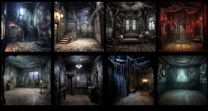 Second Life Marketplace - SATO - haunted house full Perm Textures