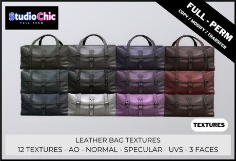 Second Life Marketplace - BAG TEXTURES FULL PERM - THIS PACK INCLUDES ...