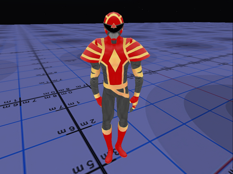 Second Life Marketplace - power rangers Jason Omega ranger red