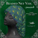 Second Life Marketplace - Grasshopper St Beaded Net Veil Peacock