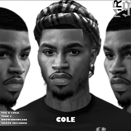 Second Life Marketplace - Cole Skin Demo (EVO X)
