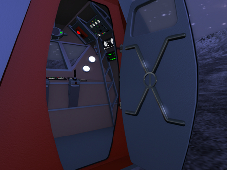 Second Life Marketplace - FaceDesk - Space Pod