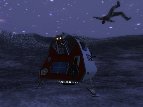 Second Life Marketplace - FaceDesk - Space Pod