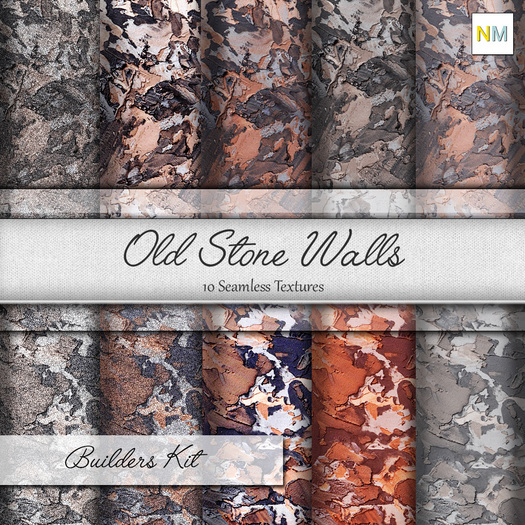 Second Life Marketplace - Old Stone Walls