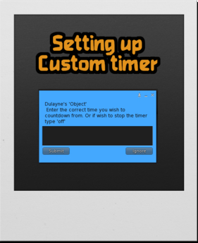 Second Life Marketplace - Customizable Countdown Timer