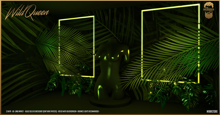 Second Life Marketplace - Wild Queen Backdrop - The Bearded Guy