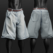 Second Life Marketplace - ardor* - long denim shorts (white)