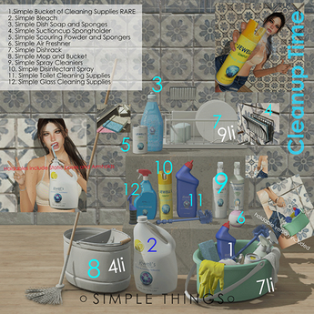 Second Life Marketplace - 8. Simple Mop and Bucket