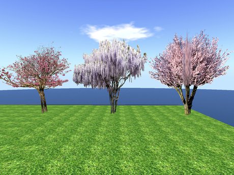 Second Life Marketplace - Flowering Trees Collection 1 mod/copy