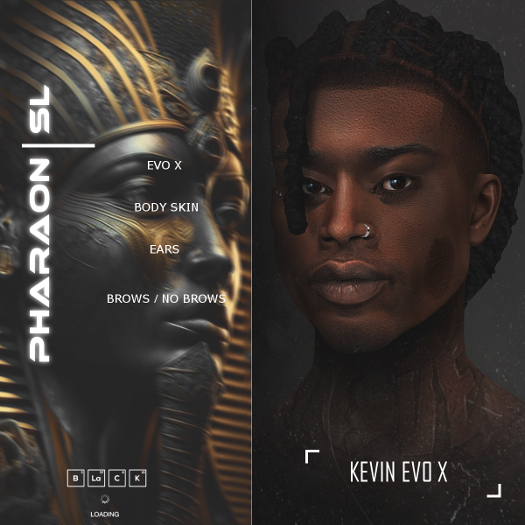 Second Life Marketplace - PHARAON - KEVIN / Skin EvoX