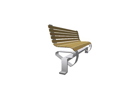 Second Life Marketplace - ~Full perm sculpted bench modern 2 prims+ ...