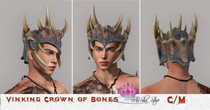Second Life Marketplace - MICSHA-VIKING CROWN OF BONES