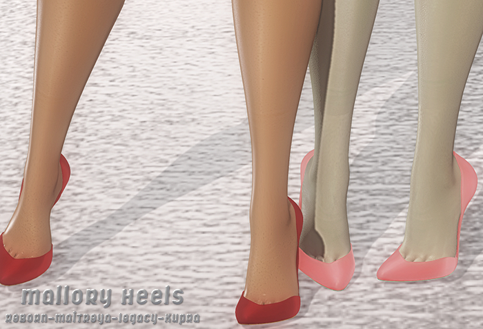 Second Life Marketplace - !C Mallory Heels w.texture hud(Reborn ...