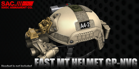 Second Life Marketplace - [SAC] FAST MT Helmet v1.12 OD Box