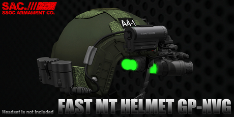 Second Life Marketplace - [SAC] FAST MT Helmet v1.12 TAN Box