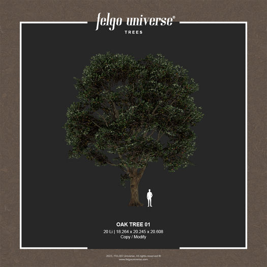 Second Life Marketplace - FELGO Universe // Trees - Oak 01