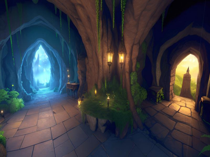 Second Life Marketplace - Panorama - Fantasy Doorways