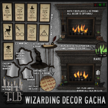 Second Life Marketplace - !TLB - Wizard Art/Library-bxd