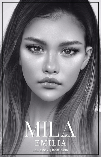 Second Life Marketplace - .MILA. Emilia Skin [LeLutka EvoX] DEMO