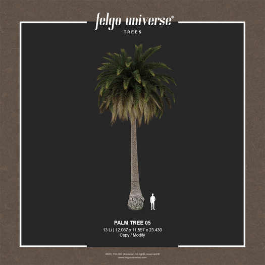 Second Life Marketplace - FELGO Universe // Trees - Palm 05