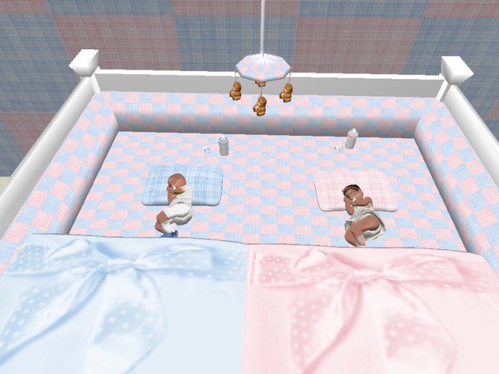 Second Life Marketplace - crib baby twin