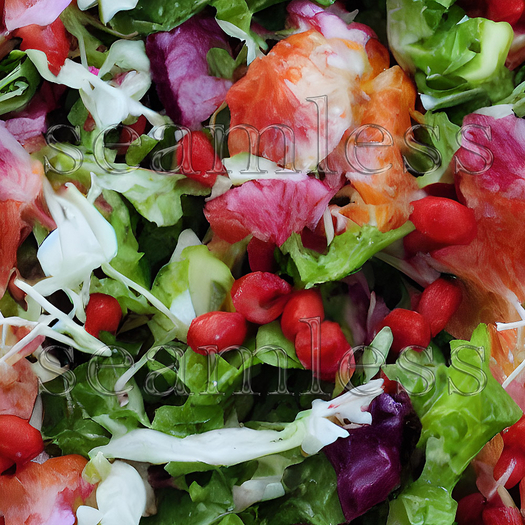 Second Life Marketplace - Salad food texture seamless pattern 22