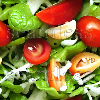 Second Life Marketplace - Salad food texture seamless pattern 37