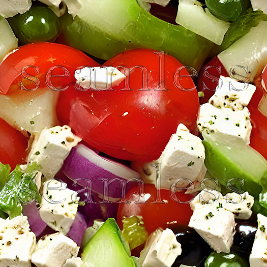 Second Life Marketplace - Salad food texture seamless pattern 63