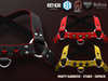 Second Life Marketplace - [SEVENELEVEN] Party Harness Stars - 3x Pack