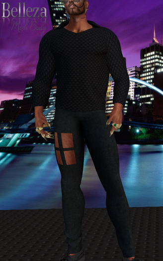 Second Life Marketplace - Bully Fashion Bully Dark Style Outfit Black ...