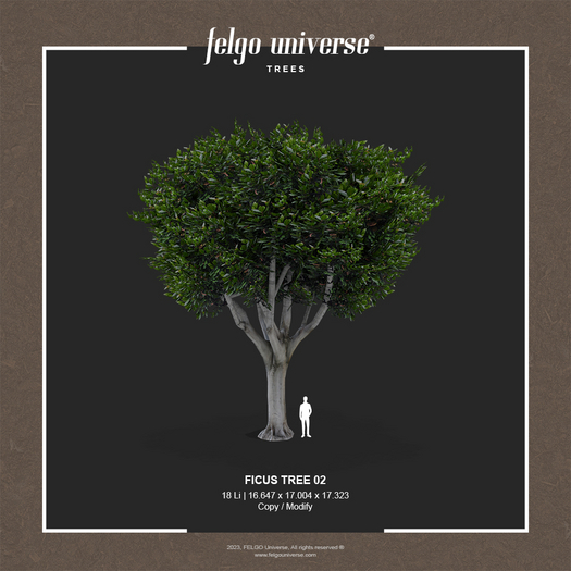 Second Life Marketplace - FELGO Universe // Trees - Ficus 02