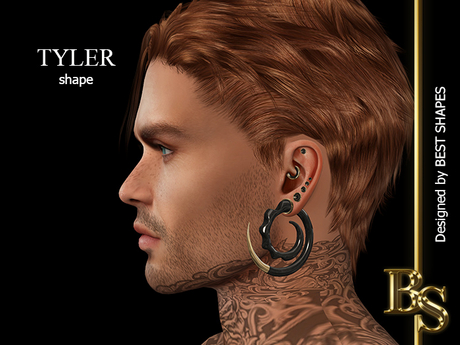 Second Life Marketplace - [BS] TYLER men's shape for LeLUTKA Devon EvoX ...