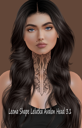 Second Life Marketplace - Leona Shape Lelutka Avalon Head 3.1