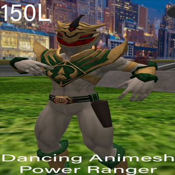 Second Life Marketplace - Dancing Animesh Power Ranger