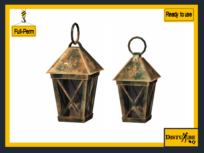Second Life Marketplace - ::DisturbeD:: Medieval Dungeon Lantern - FULL ...